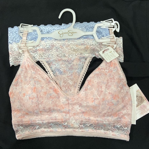 Intimates & Sleepwear | Jessica Simpson 3 Piece Set Bralette With ...